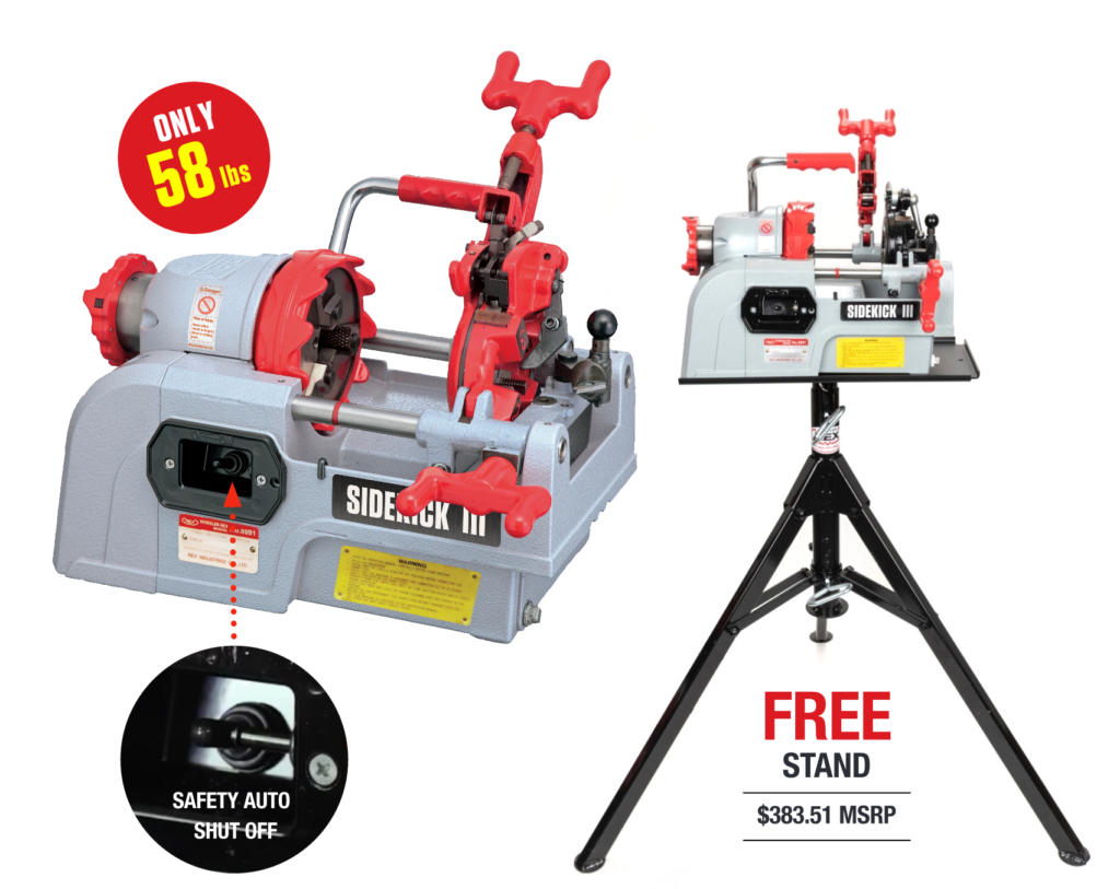 Wheeler Rex Wheeler-Rex® - Pipe Threading Machine - Auto Threader