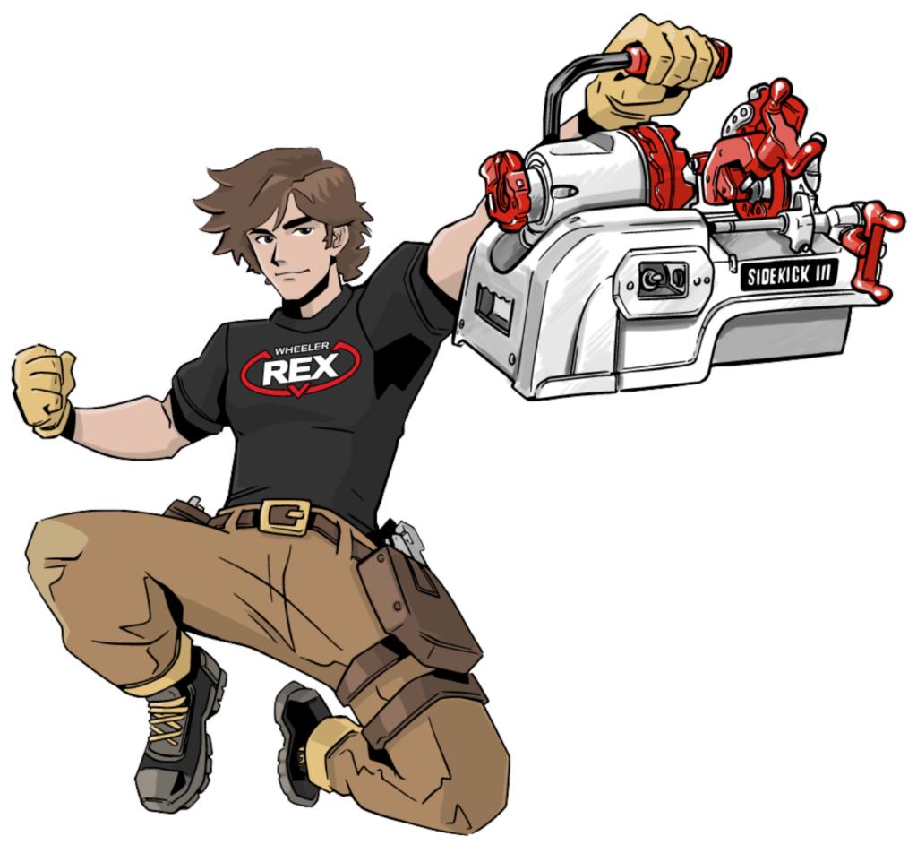 Sidekick | Portable Pipe Threader | Wheeler Rex